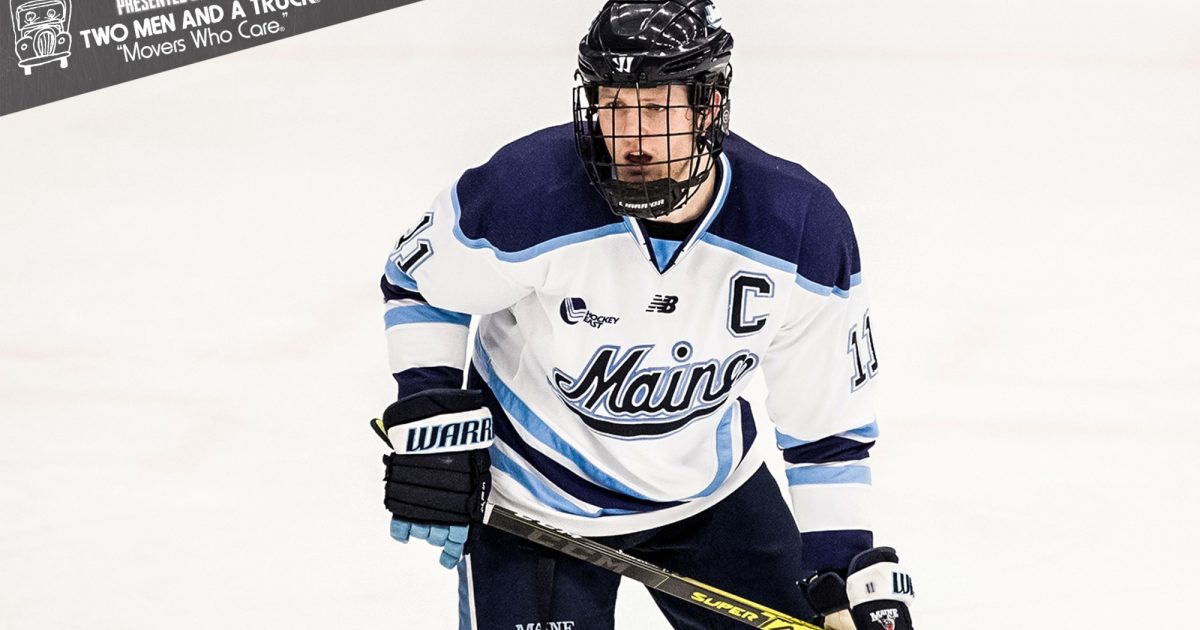 Rockford IceHogs | IceHogs Sign University of Maine Captain Mitchell…