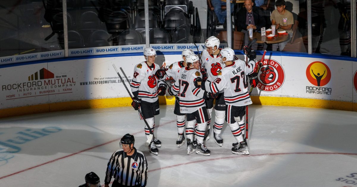 Rockford IceHogs | Hogs Fall in Wild Shootout