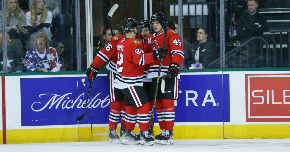 Rockford IceHogs | Stars Strong Second Sinks Hogs