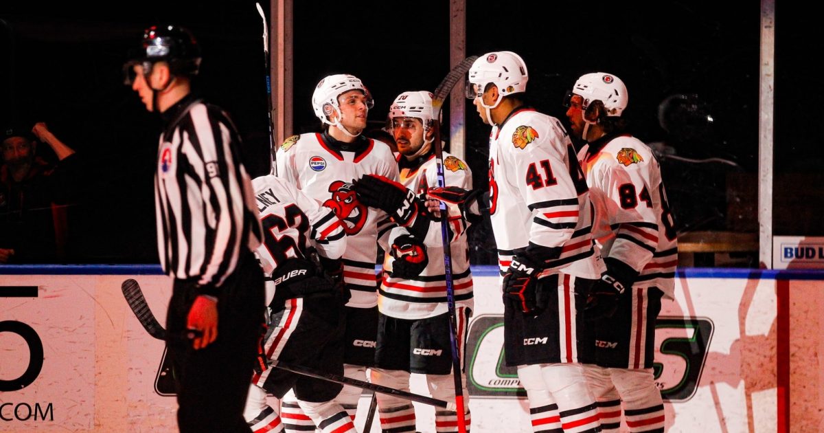 Rockford IceHogs | IceHogs Steamroll the Admirals, Win 5-0 at the BMO
