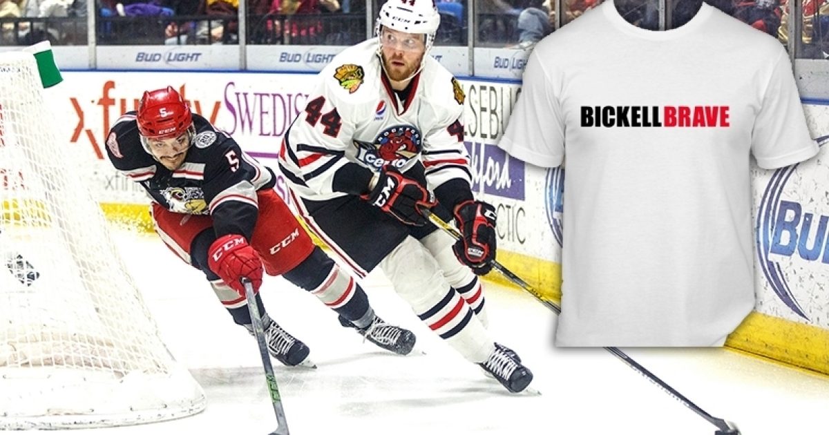 Rockford IceHogs | BICKELL BRAVE T-SHIRTS NOW AVAILABLE ONLINE
