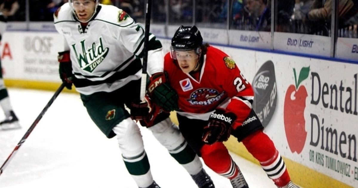 Rockford IceHogs | BLACKHAWKS RECALL ALEX BROADHURST