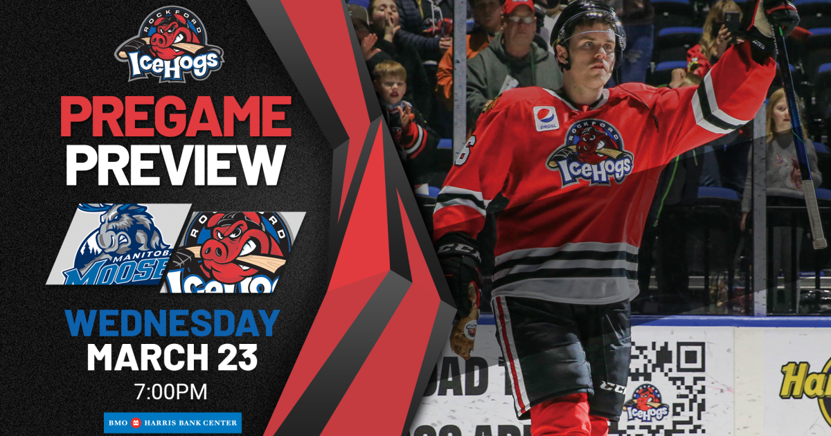 Rockford IceHogs | IceHogs Host Moose on a Winning Weekday at the BMO…