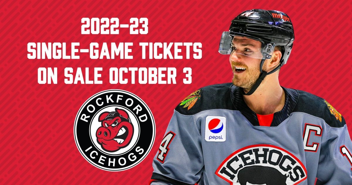 Rockford IceHogs | IceHogs Single-Game Tickets to Go on Sale Oct. 3