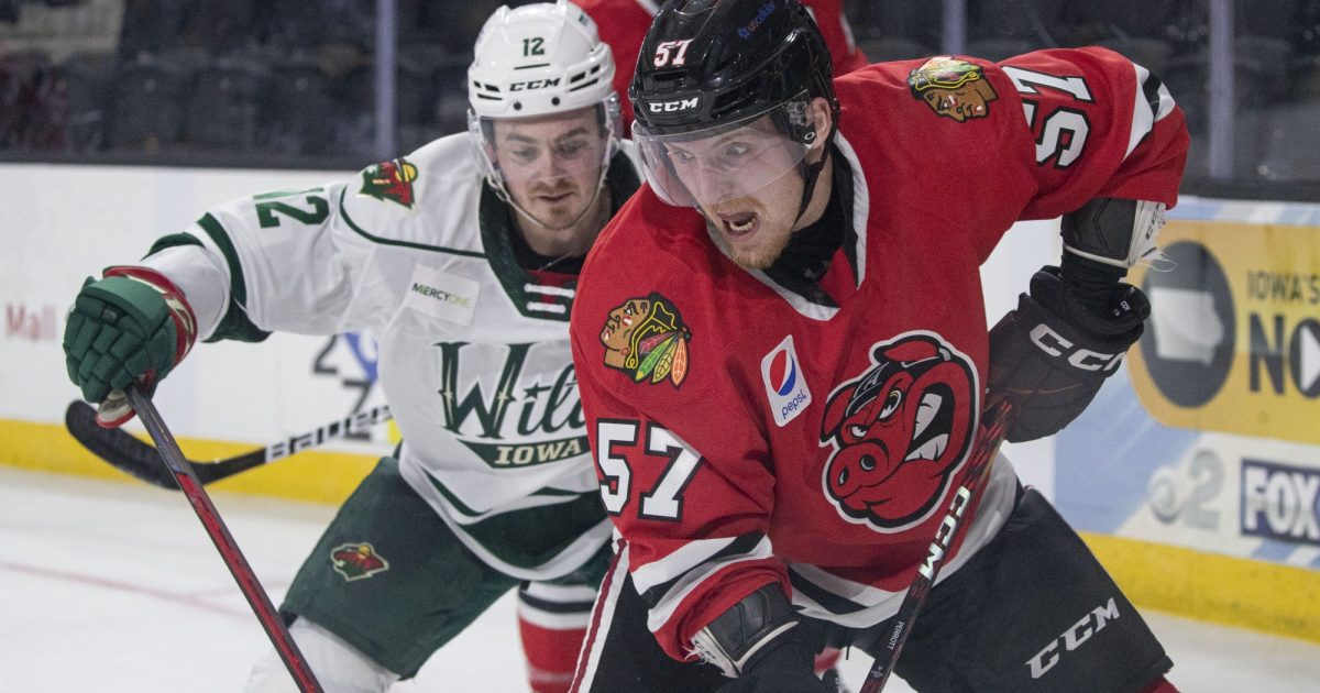 Rockford IceHogs | IceHogs Assign Wells and Perrott to Indy