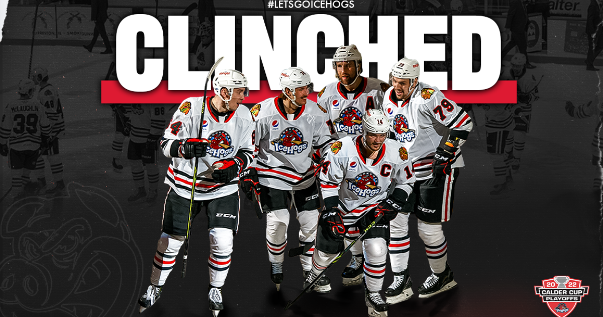 Rockford IceHogs | 2022 Calder Cup Playoff Tickets On-Sale Now!